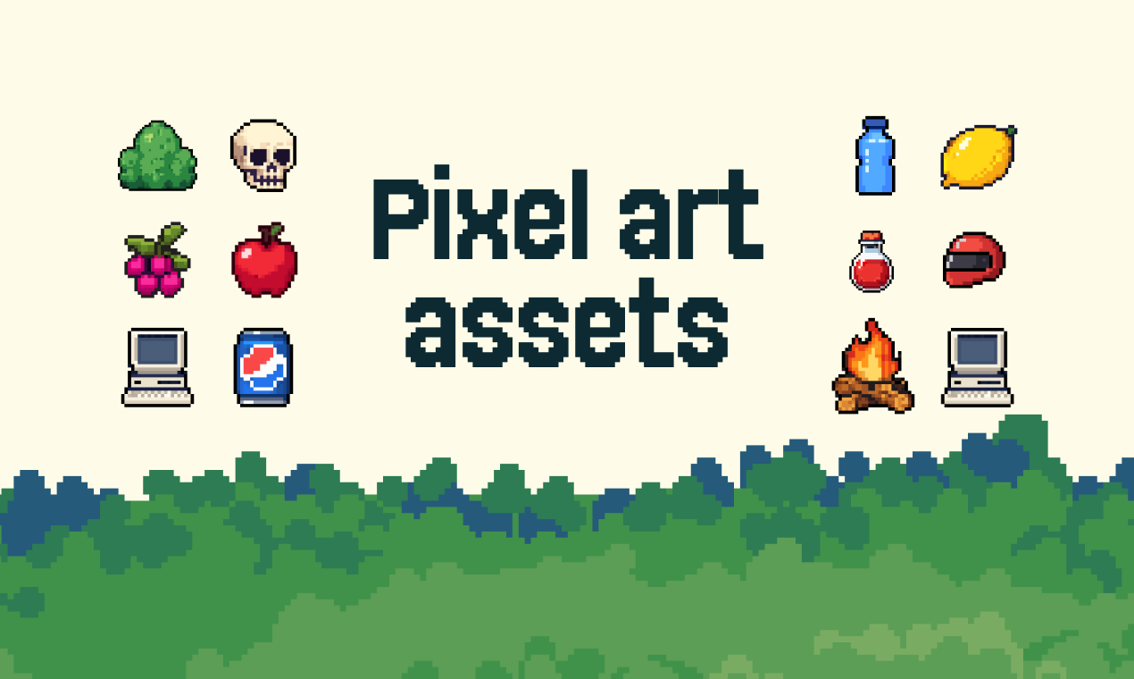 Pixelrepo - pixel art assets